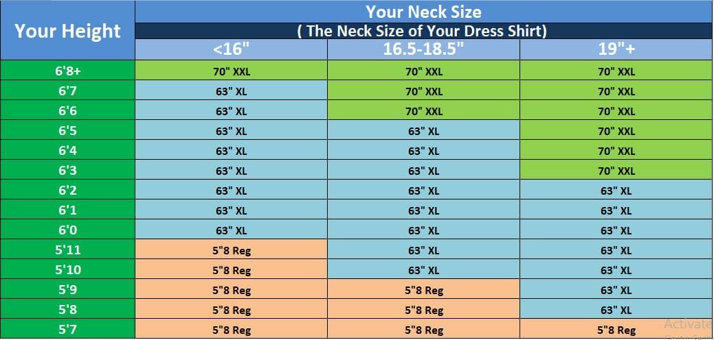 How Long Should a Tie be? Proper Tie Length Explained with Chart